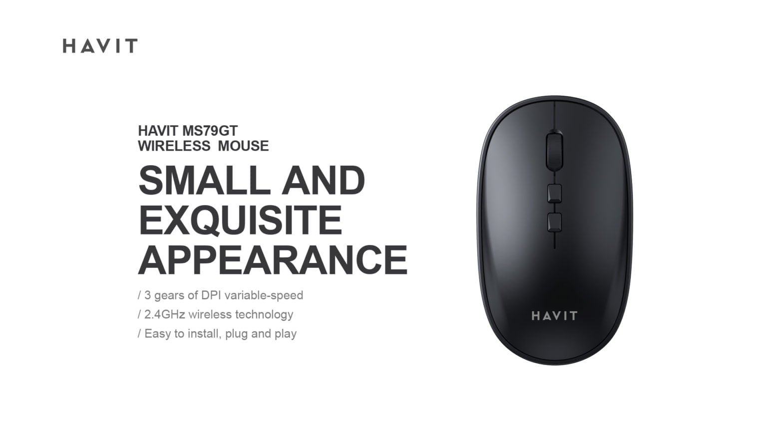 HAVIT MS79GT Wireless Mouse - Lap.lk
