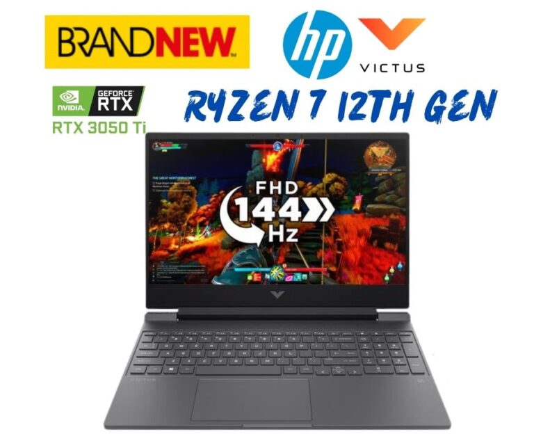 {Brand New} HP Victus Gaming (Ryzen 7 -5800H) RTX 3050 Ti (FullHD-IPS ...