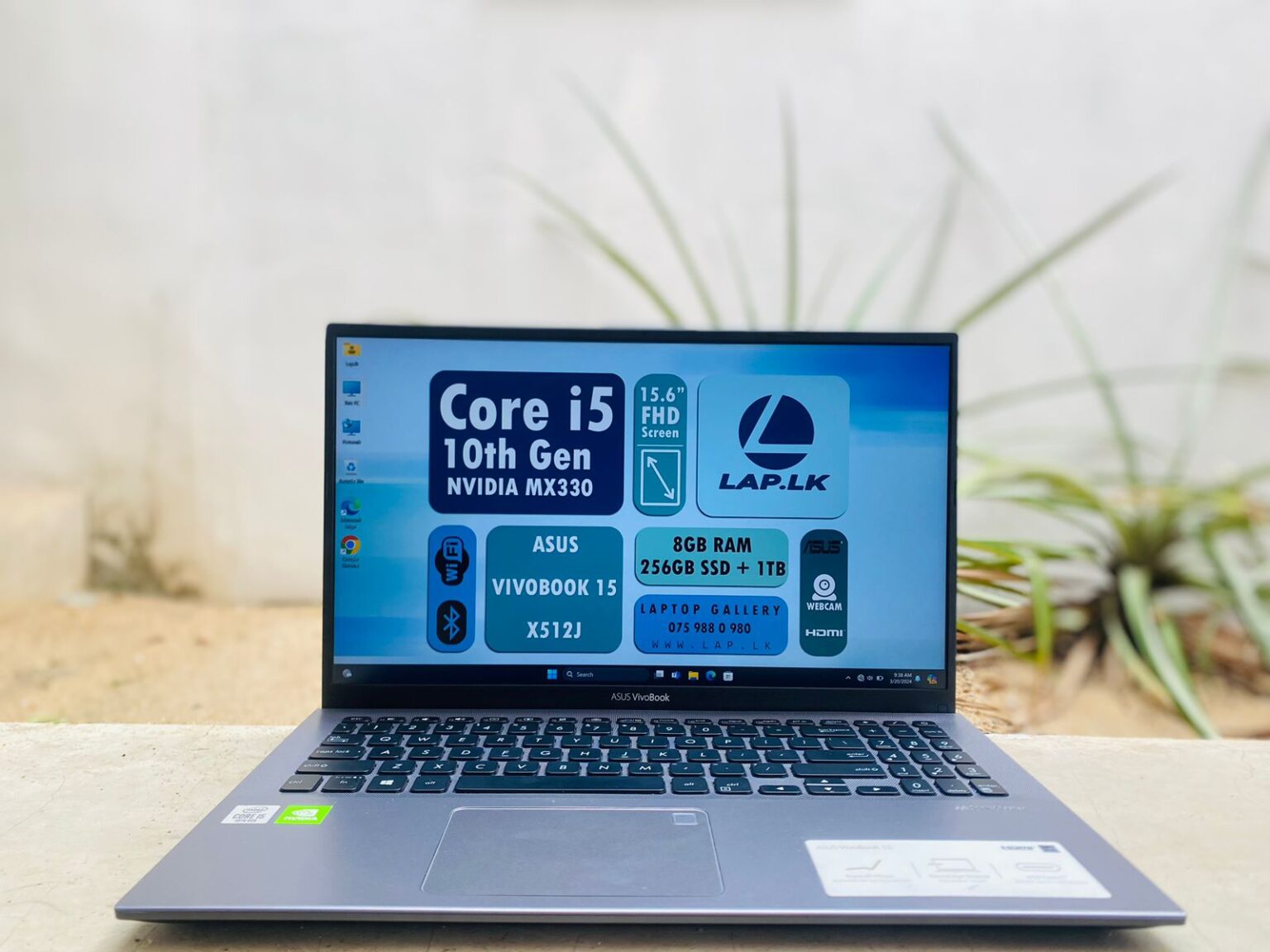Asus Vivobook 15 X512J | Core i5-10th Gen Nvidia VGA | 8GB Ram | 256GB ...
