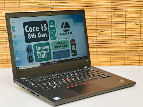 Lenovo Thinkpad T480 (Core i5 - 8th Gen) (FullHD-IPS) (8GB) (256GB SSD) - Lap.lk